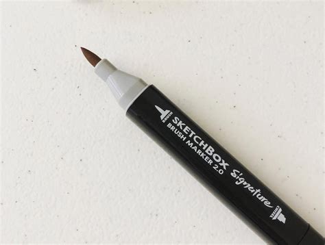 Sketchbox Signature Brush Marker 2 0 Praline Cratejoy