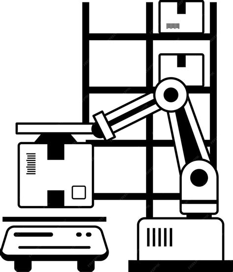 Premium Vector Meet Me Or Followme Bots Concept Tugger Bot To Tow A