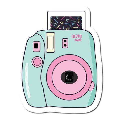 Cute Camera Clipart Vector Cute Camera Sticker Emoticon Camera Icons