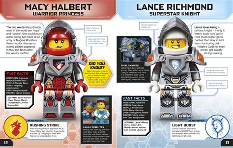 Lego Nexo Knights Character Encyclopedia