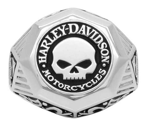 Harley Davidson Ring Willie G Skull At Thunderbike Shop