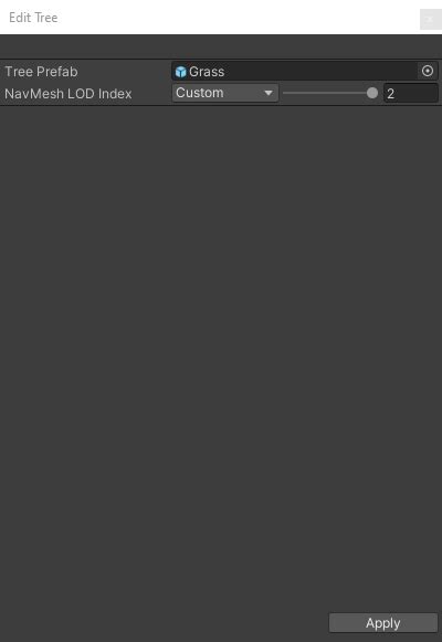 How To Get Navmeshagent To Ignore Trees On Terrain Unity Engine Unity Discussions