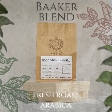 Fresh Roast Arabica Coffee Baakers Blend Wholeground Food