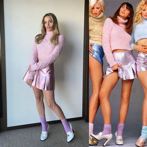 Margot Robbie Margot Robbie Insta Fashion Barbie Clothes