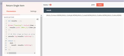 Function Node Output Data Questions N8n