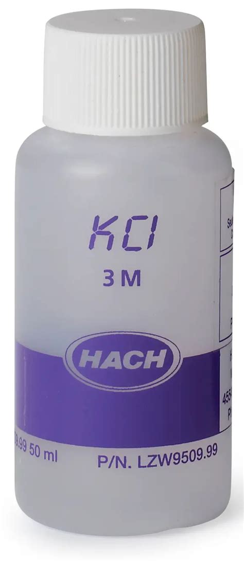 Electrolyte Solution Kcl 3m 50ml Meter Bd Shop