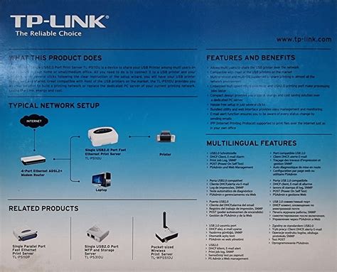 Tp Link Print Server Elektronno