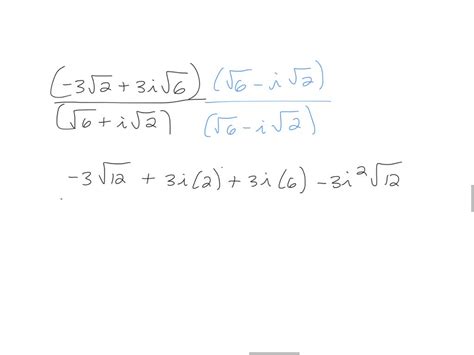 solved find each quotient write answers in rectangular form first