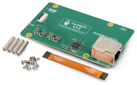 Pineboards HatNET 2 5G Ethernet HAT For Raspberry Pi 5 Botland Robotic Shop
