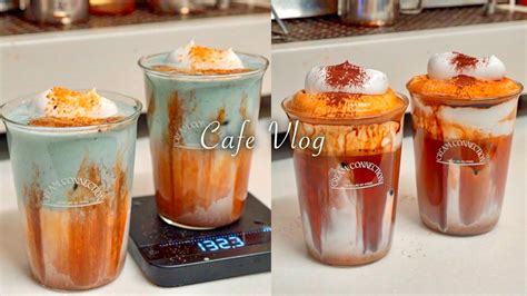 Cafe Vlog 10만 유튜버가 운영하는 9년차 개인카페 사장 브이로그 예쁘고 맛있는거 가득한 카페 브이로그 카페