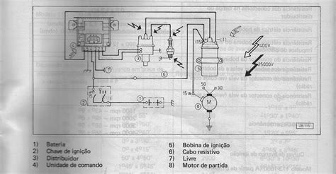 Auto Hot Rod Esquema De Instalaçao Do Módulo De Ignição De 6 Pinos Do Fusca