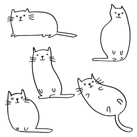 Draw Doodle Cat At Marianne Holt Blog