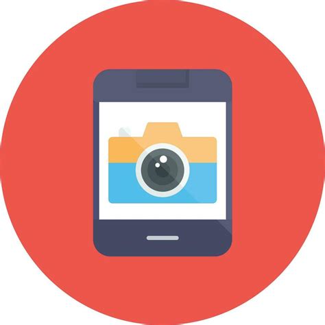 Phone Camera Vector Icon Vector Art At Vecteezy