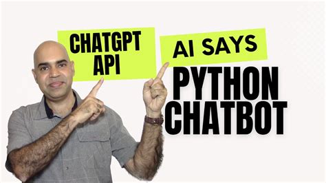 Your Own ChatBot Effortless Python Guide To Harnessing The Power Of ChatGPT API YouTube