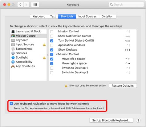Enabling Keyboard Accessibility On A Mac Mac Accessibility