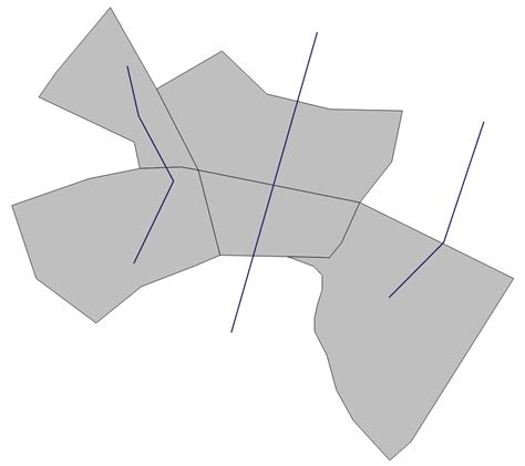 Qgis Differentiate Between Line Ending Within Polygon And Line Passing All The Way Through