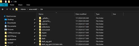 python how can i load copied libraries to anaconda packages stack