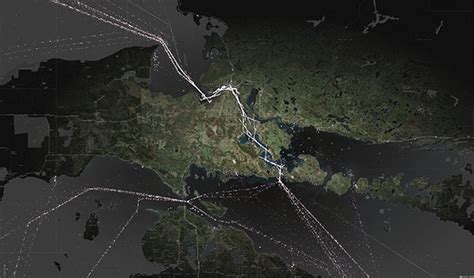 Global Shipping Visualization Behance