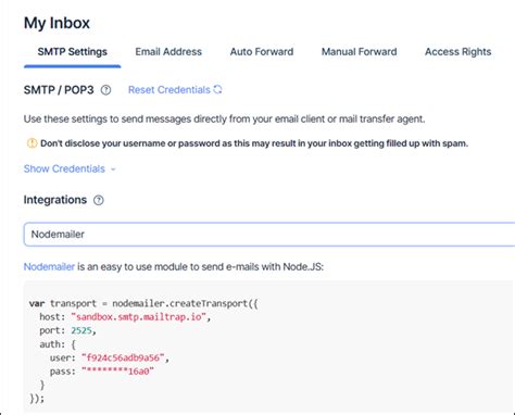 Nodejs Send An Email