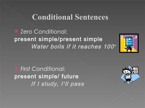 Zero And First Conditionals Ppt