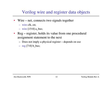 Verilog For Synthesis Combinational Rev Apdf
