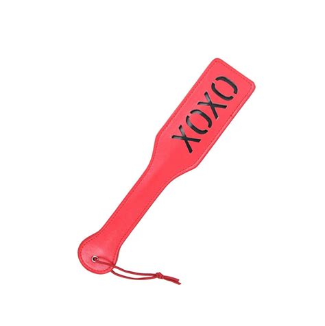 Spanking Paddle Xoxo Red Sexy Boutique