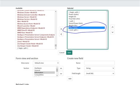 Solved How To Create A Field In The Hardware Model To In