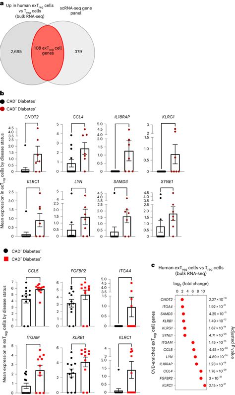 inflammatory and cytotoxic human extreg genes overexpressed in