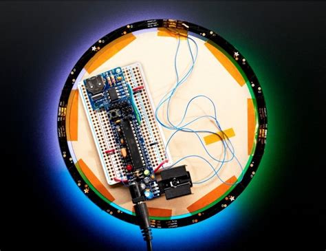 NeoPixel 60 Ring Wall Clock Adafruit Industries Makers Hackers Artists Designers And