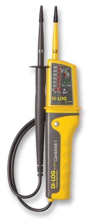 V AC DC CombiVolt Voltage And Continuity Tester With Phase Rotation Di Log CPC