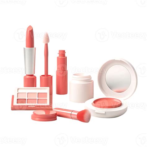 Coral Dreams Makeup Kit Pretty In Pink Cosmetic Collection 56418658 Png