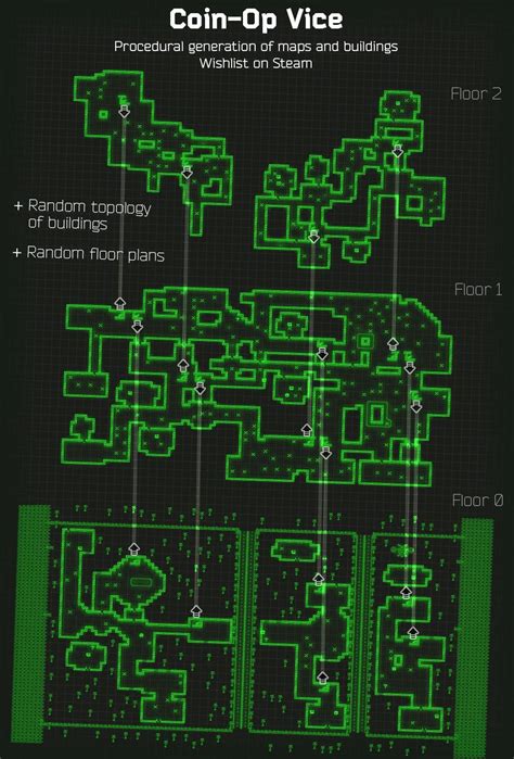 Completed Procedural Generation Of Maps And Buildings Each Playthrough