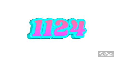 1124 Номер Анимированные  дизайны логотипов