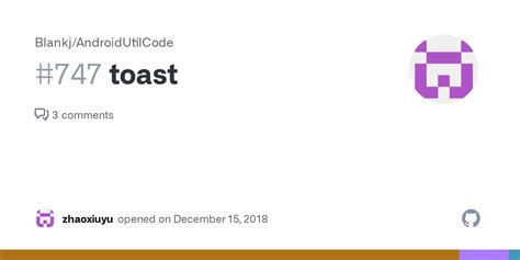 toast · issue 747 · blankj androidutilcode · github