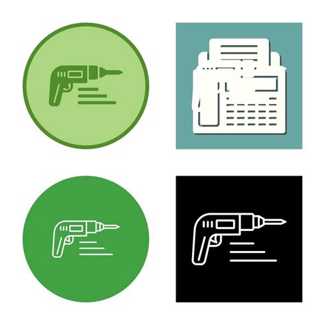 Drill Vector Icon 34351472 Vector Art At Vecteezy