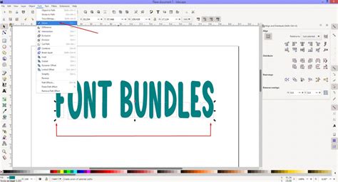 how to create perspective text in inkscape design bundles