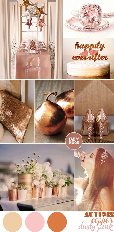 Copper Theme Wedding 60 Photos