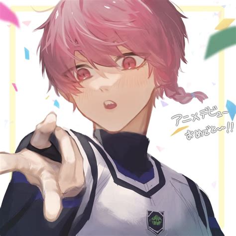 Kurona Ranze Blue Lock Drawn By Rincuterinangel Yeah Danbooru