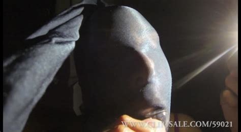 Kinky Woman In Sexy Purple Tights Gives Blowjob Through Mask 16 Photos