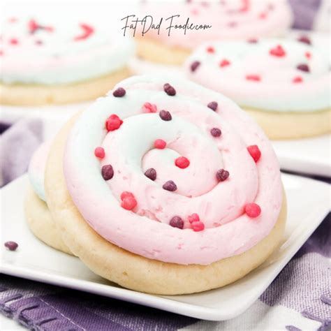 Crumbl Cotton Candy Cookie Recipe Fat Dad Foodie