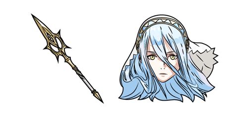 Fire Emblem Azura And Spear Cursor Custom Cursor
