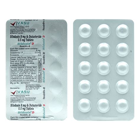 Sildosin D Tablet ஹிந்தியில் பயன்கள் நன்மைகள் பக்க விளைவுகள் விலை In Tamil அப்பல்லோ மருந்தகம்