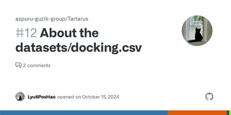 About The Datasets Docking Csv Issue 12 Aspuru Guzik Group Tartarus GitHub