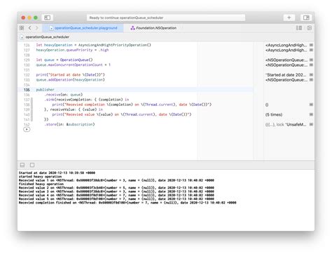 Schedulers In Combine Part 4 Operationqueue Scheduler Kyryl Horbushko