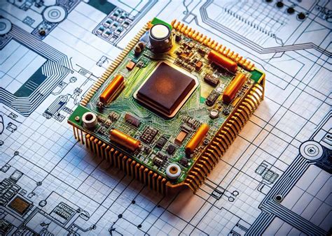 Creative Doodle Sketch Of A Microcontroller A Unique Visual Representation For Electronics