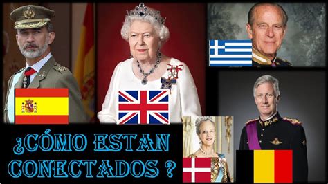 Conexión de las familias reales europeas Árbol genealógico y