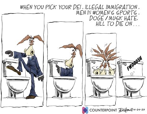 The Latest Political Cartoons From Mike Beckom Light Wave