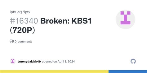 Broken Kbs1 720p · Issue 16340 · Iptv Orgiptv · Github