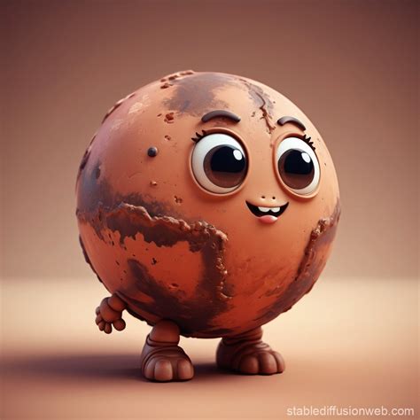 Planet Mars 3d Cute Version Prompts Stable Diffusion Online