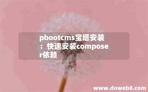 Pbootcms宝塔安装：快速安装composer依赖pbootcms教程 Cms网站吧